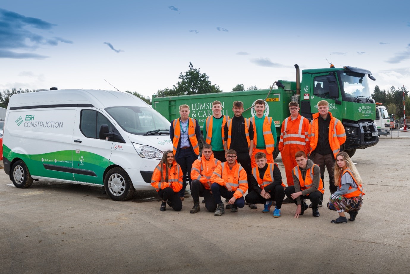 12 APPRENTICES LAY CAREER FOUNDATIONS AS ESH CONSTRUCTION INVESTS IN ...
