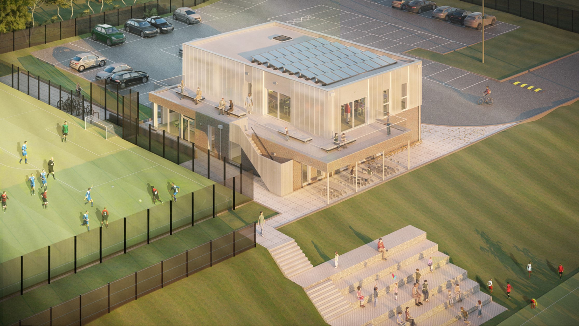 Stunning £1.6m revamp planned for North East football centre behind ...
