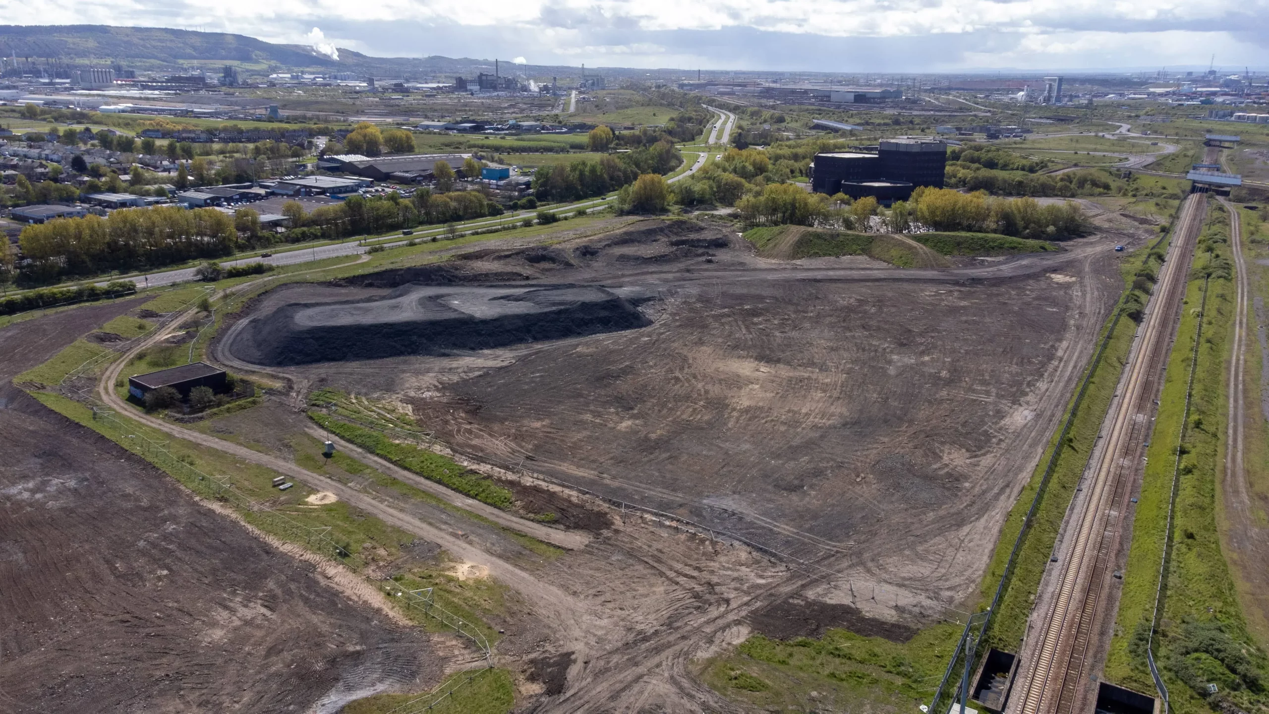 Milestone hit as land preparation for 1,500 space Teesworks Park and ...